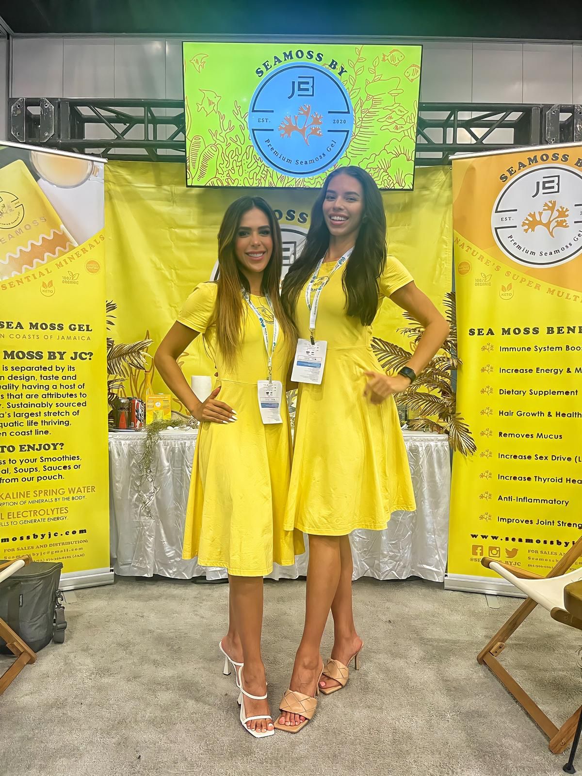 Seamoss by JC at America's Food and Beverage Tradeshow | Seamoss by JC ...